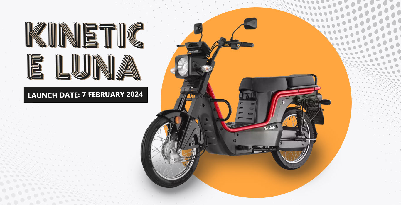 Kinetic E Luna - Electric Two-Wheeler | Green Scooter India